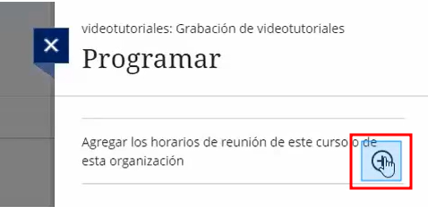 Programación del Curso - Aula Virtual