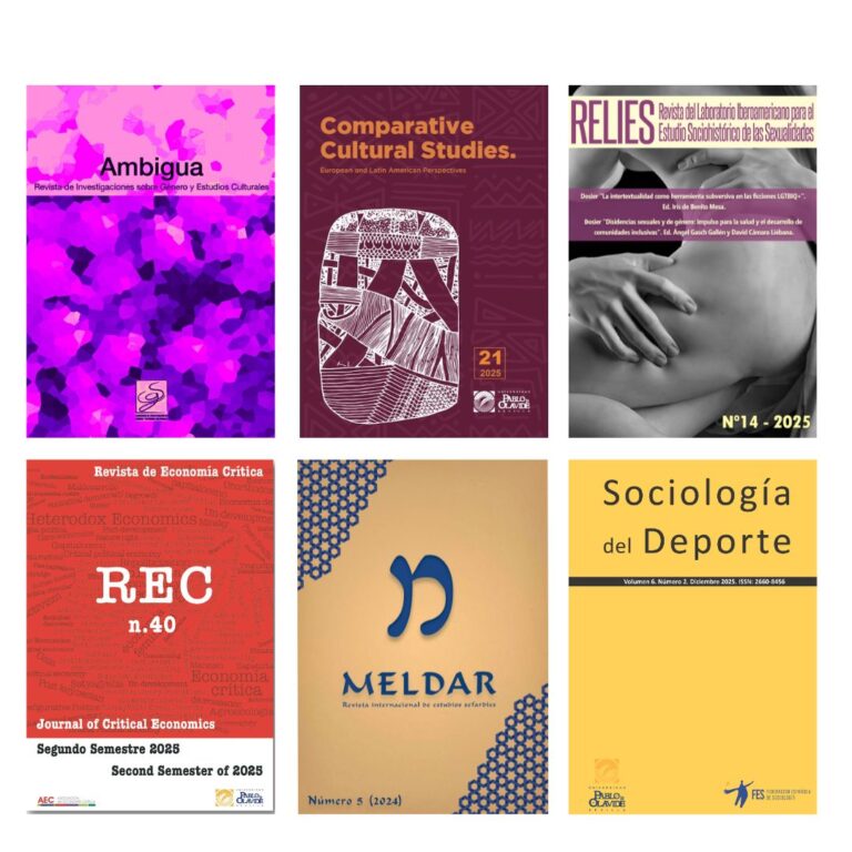 Seis revistas editadas por la Universidad Pablo de Olavide obtienen el ...