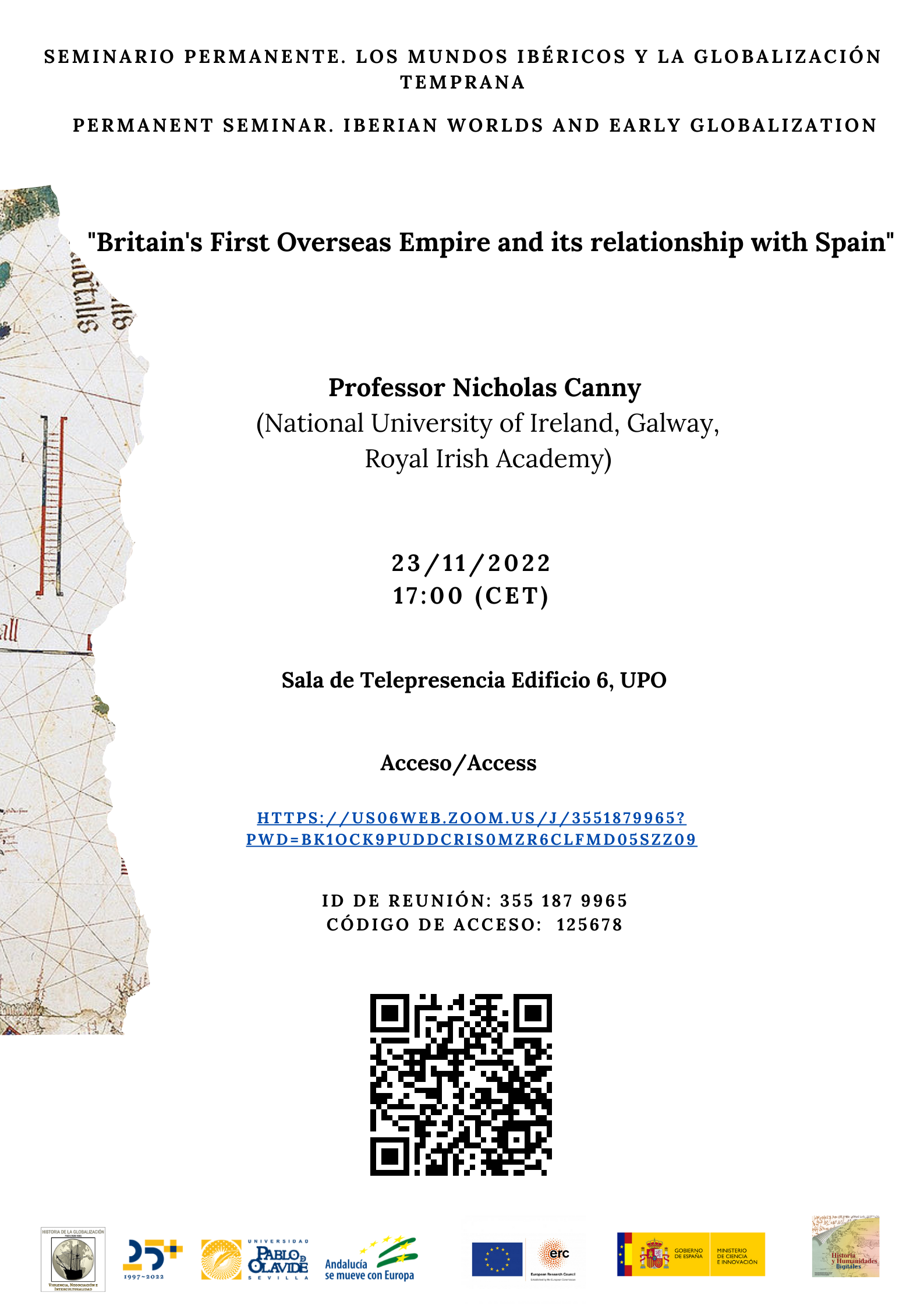 Próxima sesión del Seminario Permanente «Los mundos ibéricos y la ...