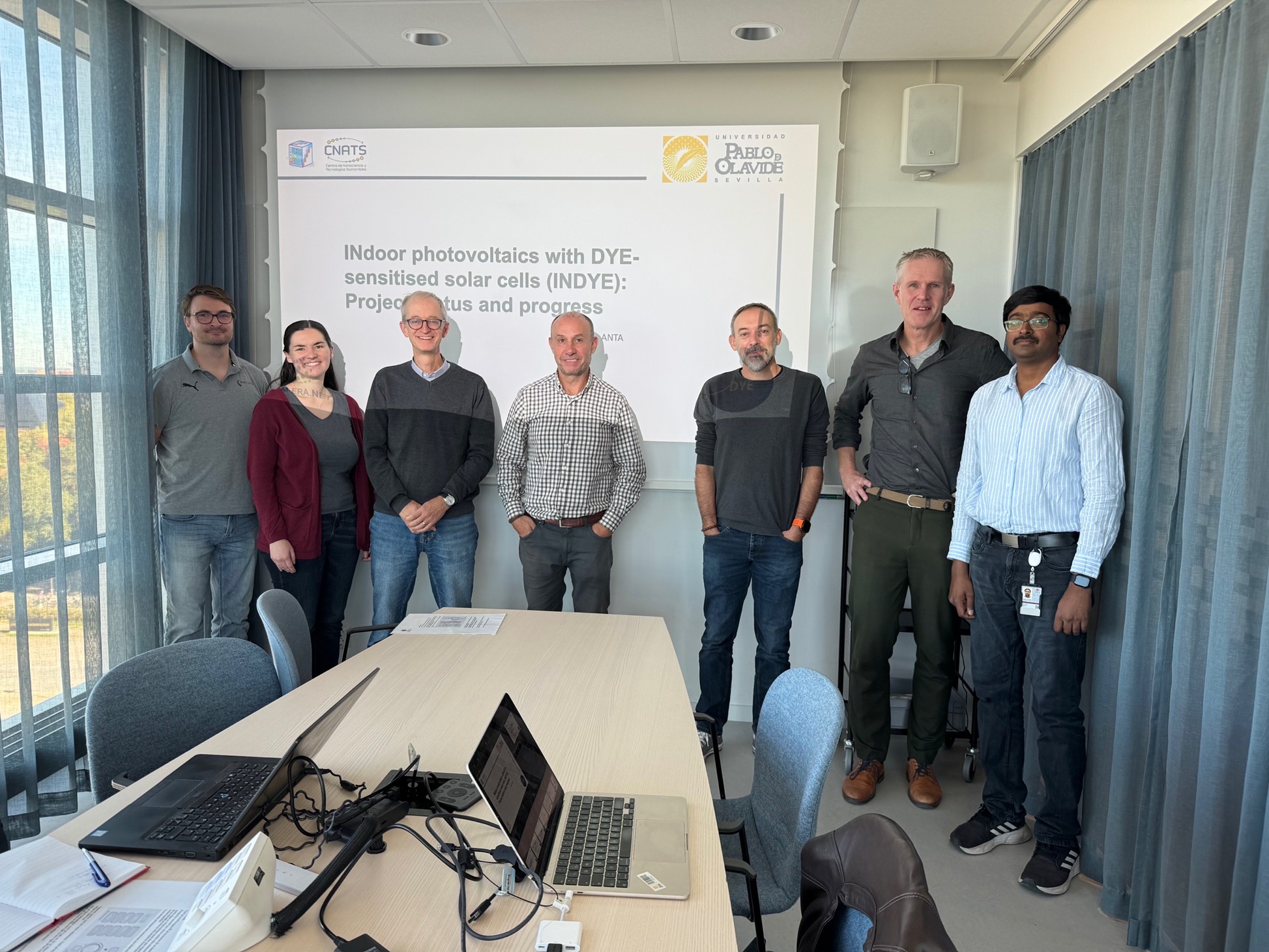 Indoor Photovoltaics with Dye-sensitized solar cells (INDYE): Second ...