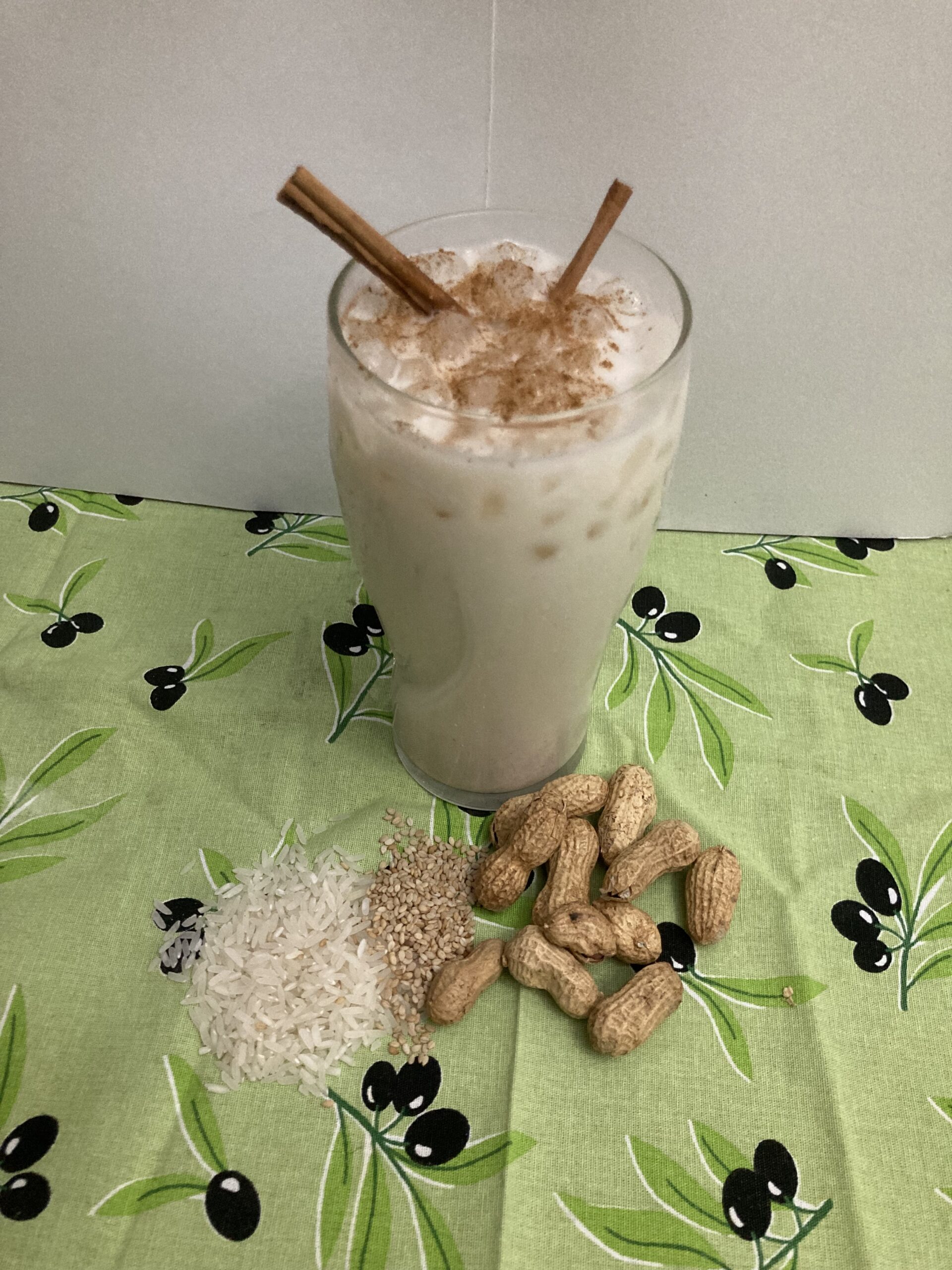 Horchata de arroz, ajonjolí y cacahuates. – Recetas para una cuarentena